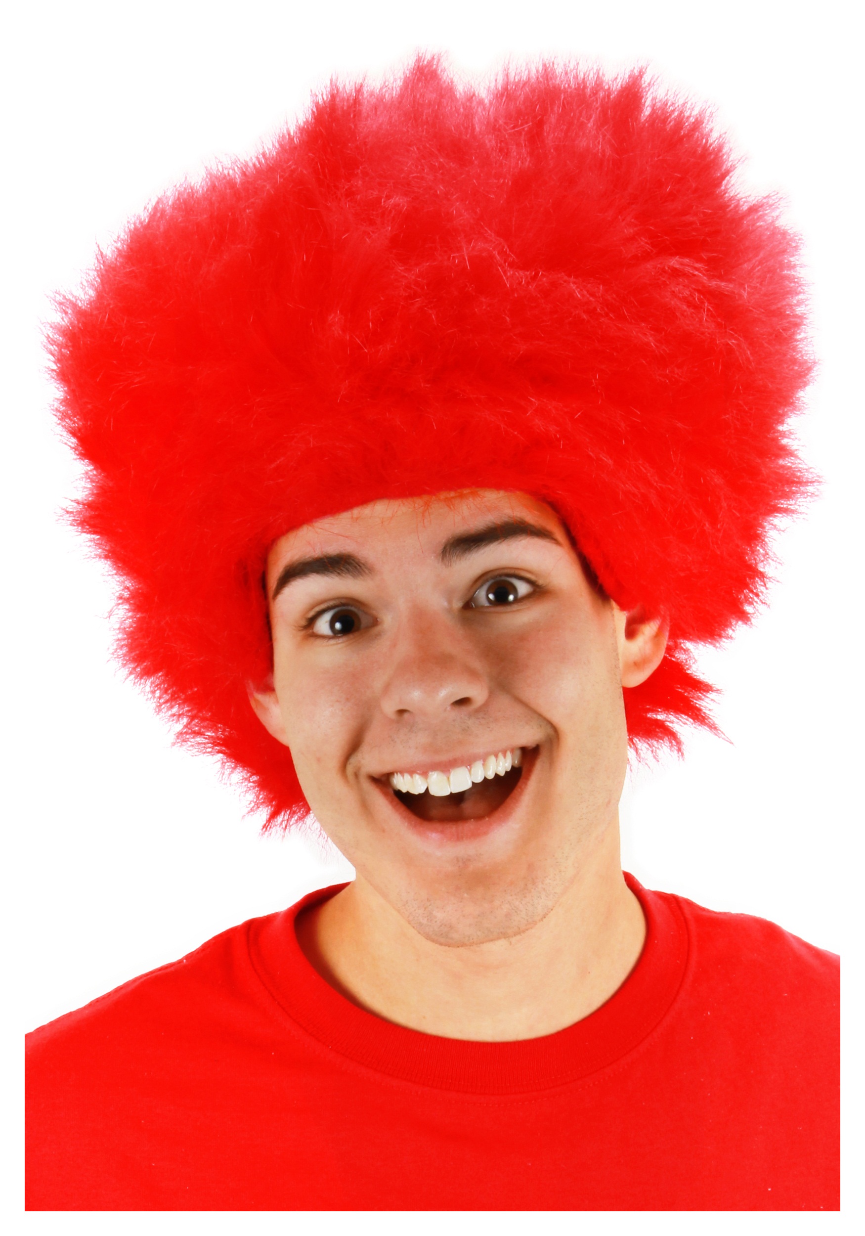 Fuzzy Red Wig - Halloween Costume Ideas 2024