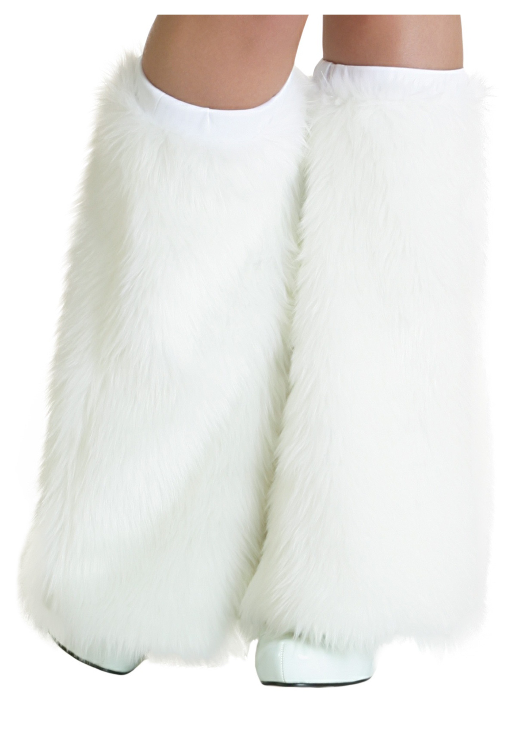 Child White Furry Boot Covers - Halloween Costume Ideas 2024