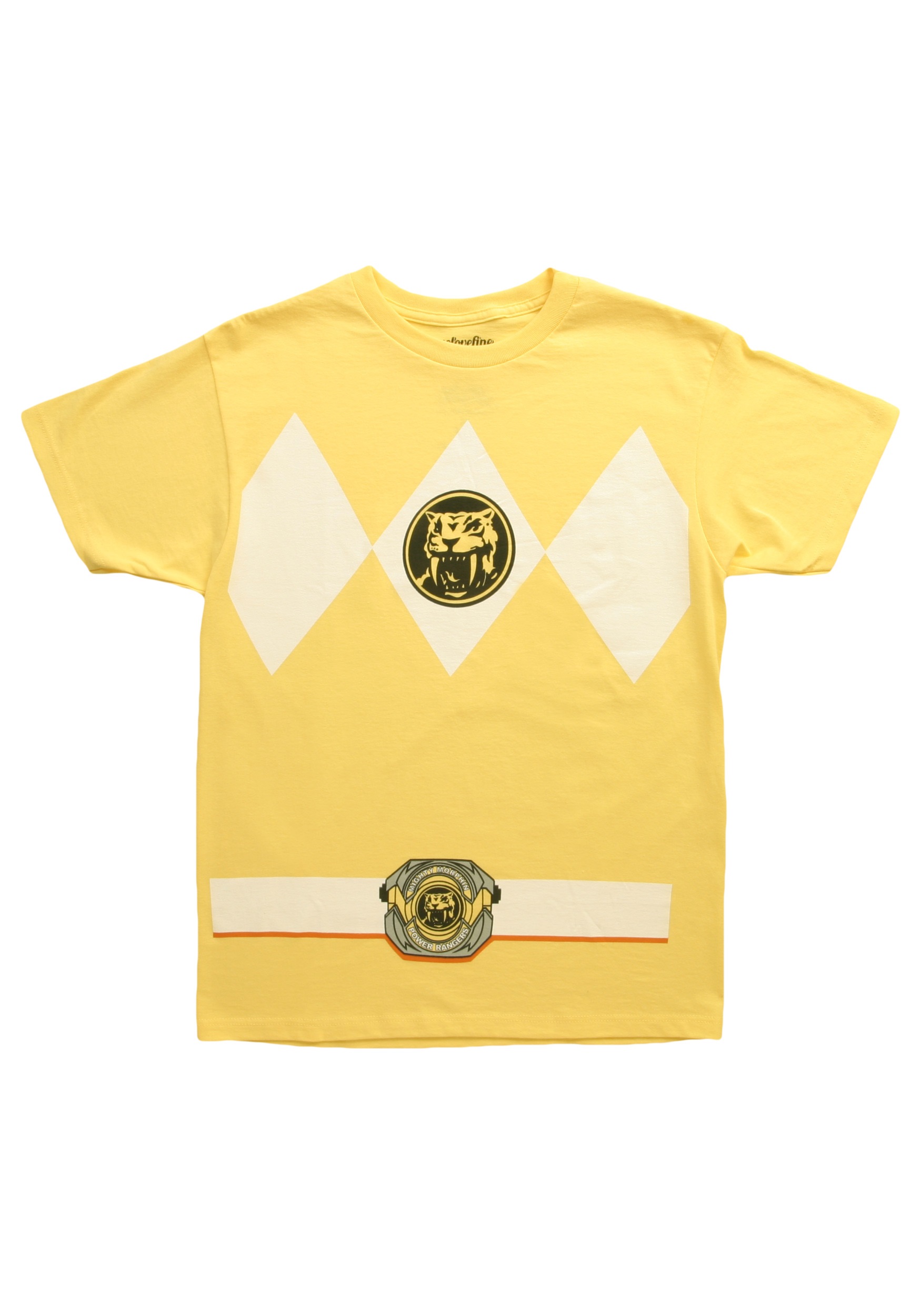 Yellow Power Ranger T-Shirt - Halloween Costume Ideas 2024