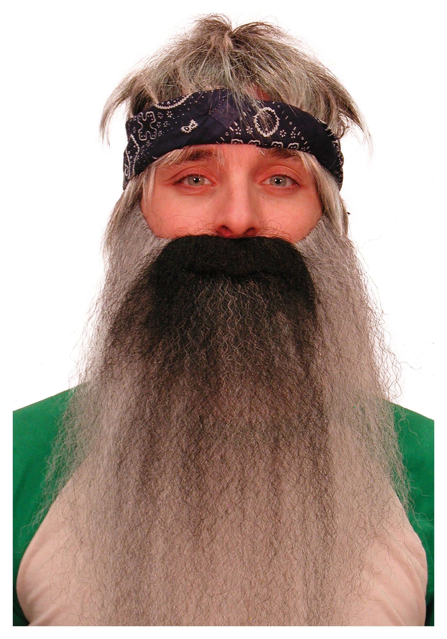 Grey Biker/Hillbilly Beard - Halloween Costume Ideas 2024