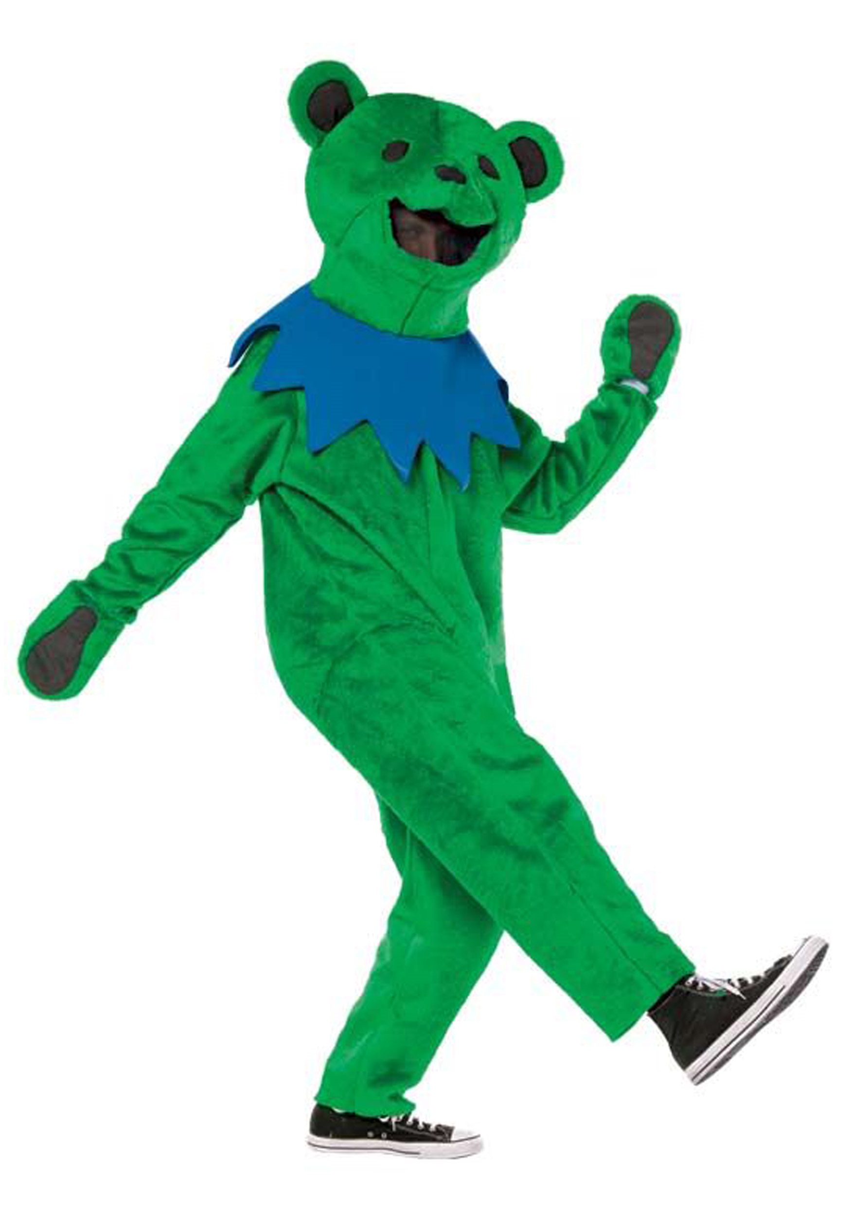 Adult Grateful Dead Green Dancing Bear Costume - Halloween Costume ...