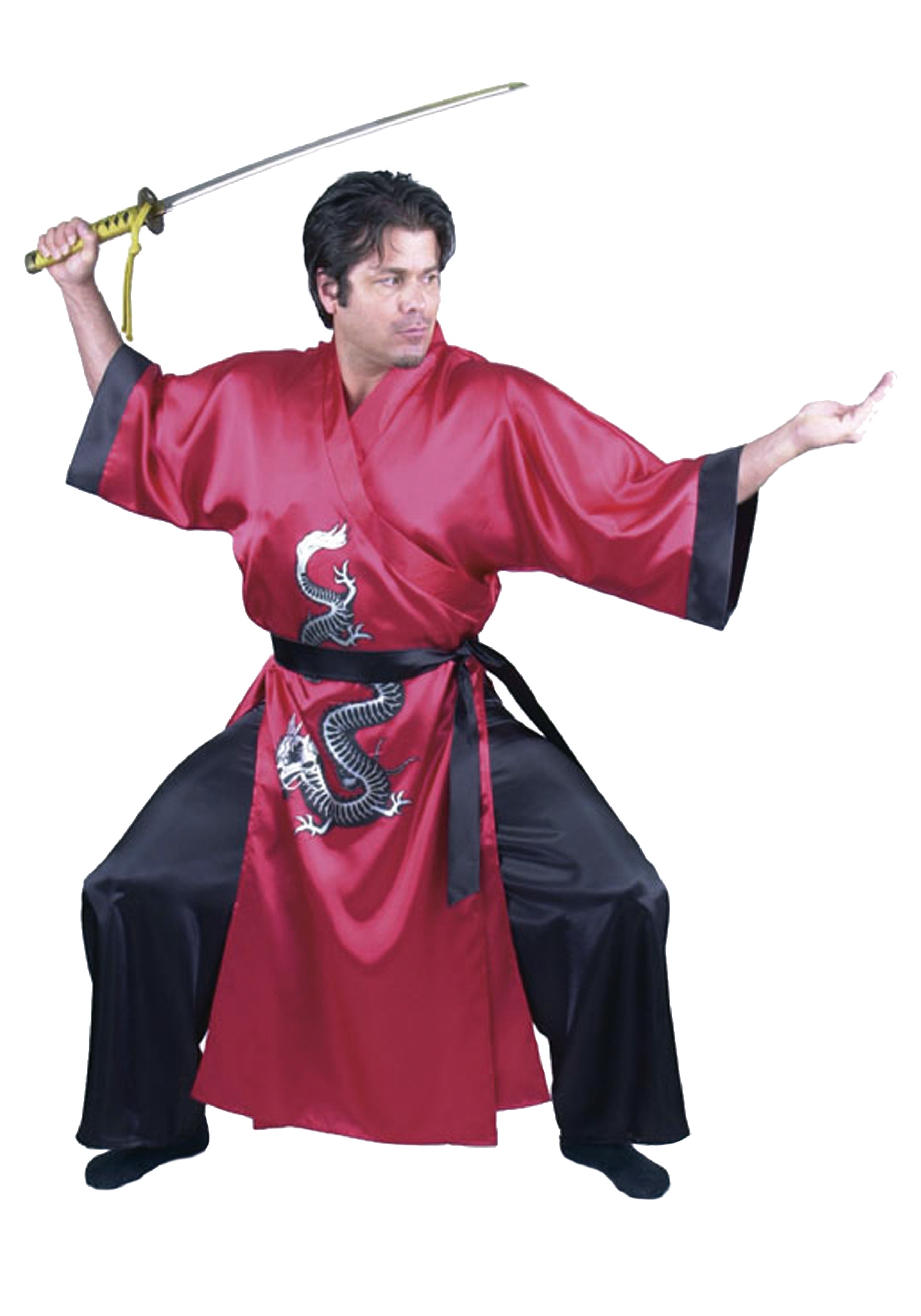 Red Samurai Adult Costume - Halloween Costume Ideas 2024