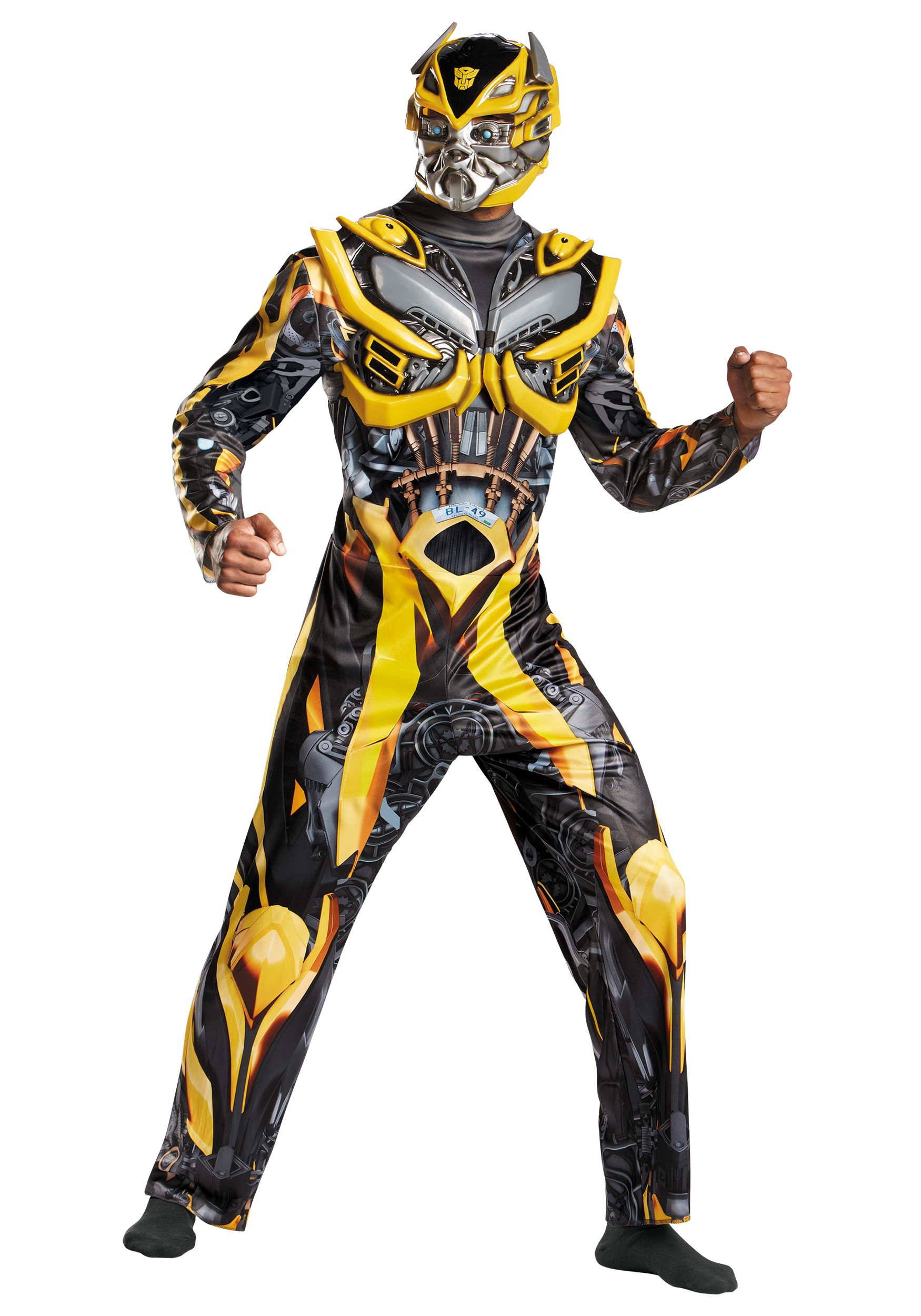 Adult Transformers 4 Deluxe Bumblebee Costume - Halloween Costume Ideas ...