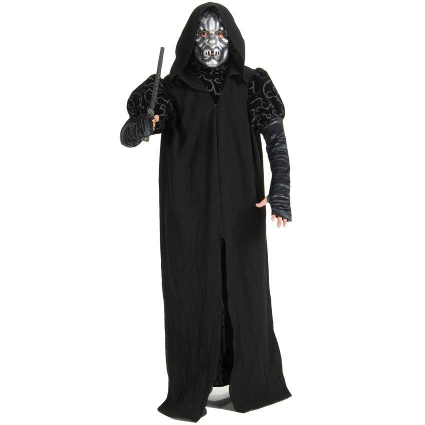 Harry Potter - Death Eater Deluxe Adult Costume - Halloween Costume ...