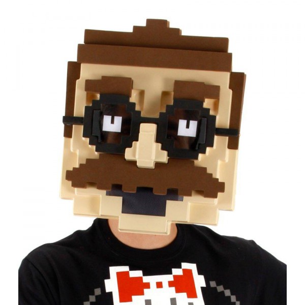 Pixel-8 Man Mask - Halloween Costume Ideas 2024