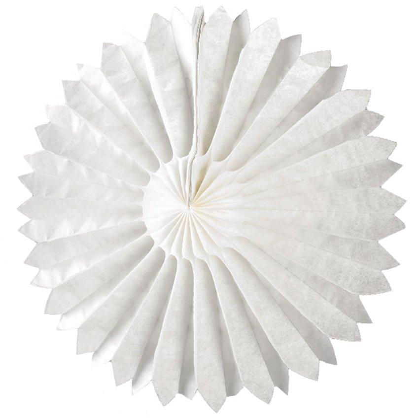 White 22 Paper Tissue Fan - Halloween Costume Ideas 2024
