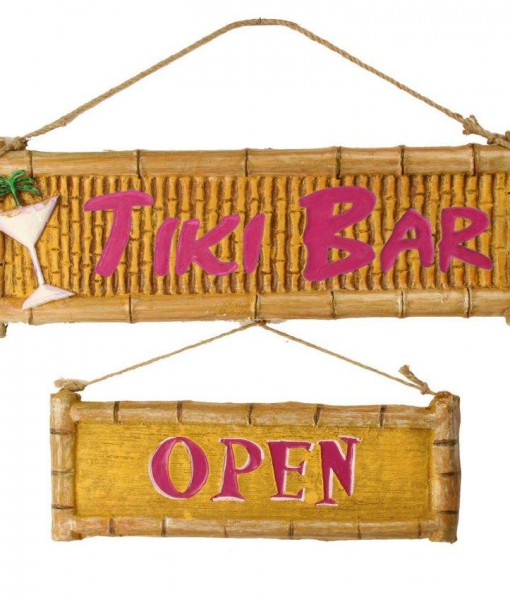 3D Plastic Tiki Bar Sign - Halloween Costume Ideas 2024