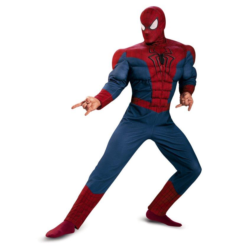 Spider-Man Movie 2 - Adult Muscle Chest Plus Size Costume - Halloween ...