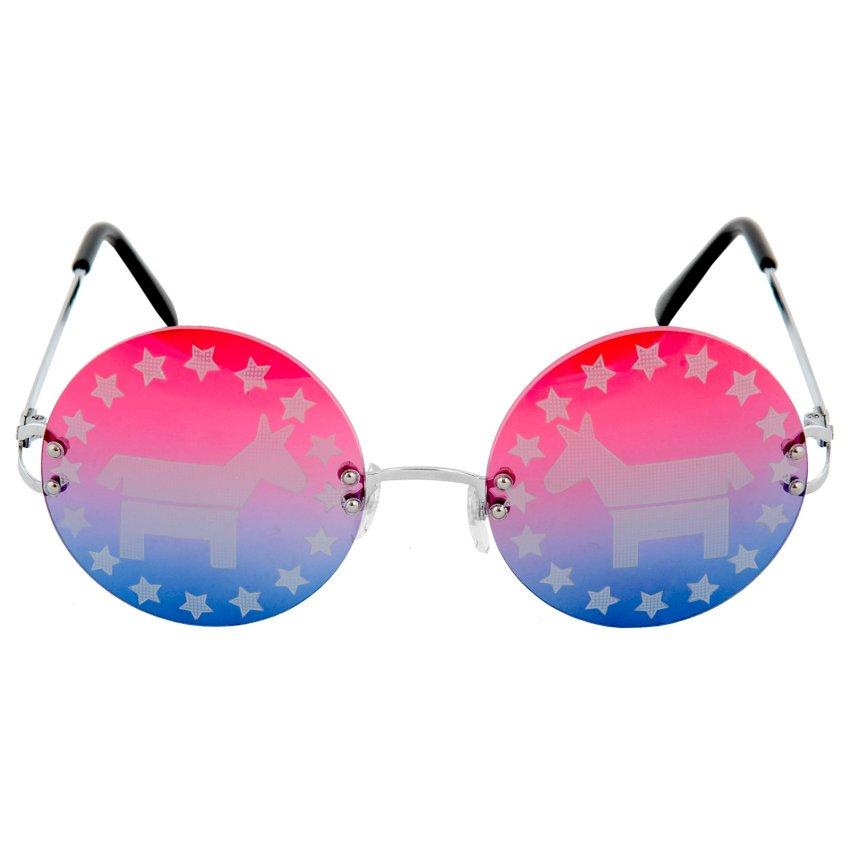 Democratic Rimless Sunglasses - Halloween Costume Ideas 2024