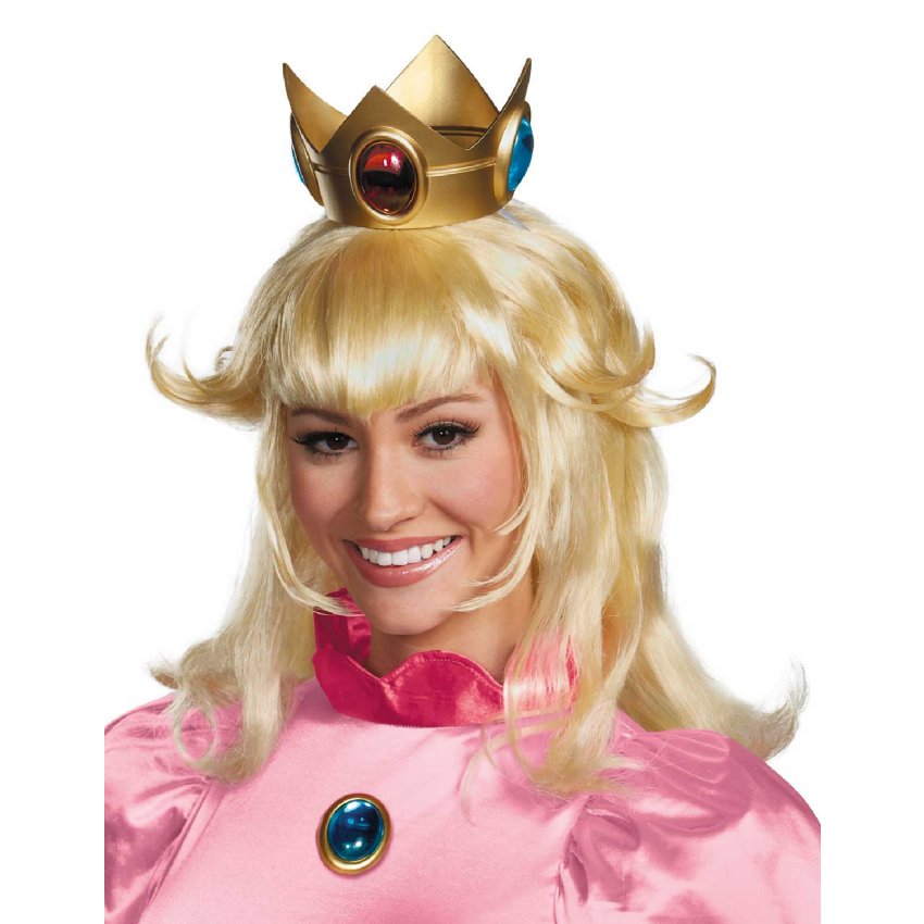 Super Mario Brothers - Princess Peach Wig - Halloween Costume Ideas 2024
